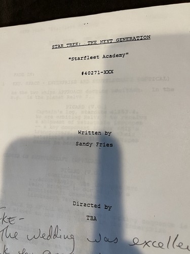 Star Trek : TNG “Starfleet Academy” #40271 SANDY FRIES Autographed ...