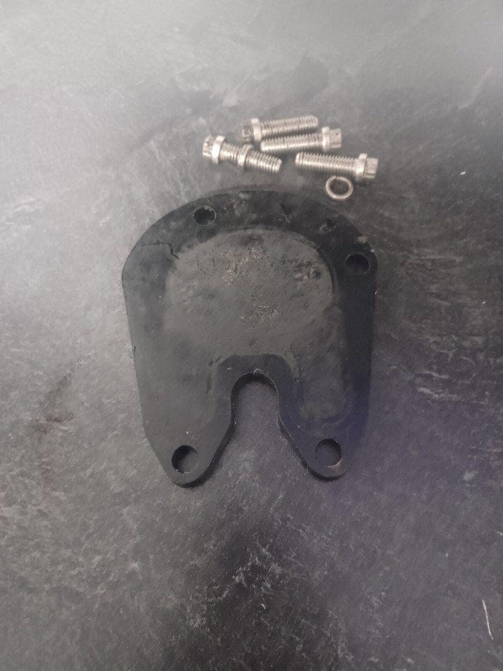 Mercruiser Alpha One Exaust Block Off Plate | eBay