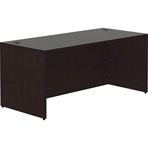 Lorell Espresso Laminate Desk (llr-18207) (llr18207) for sale online | eBay