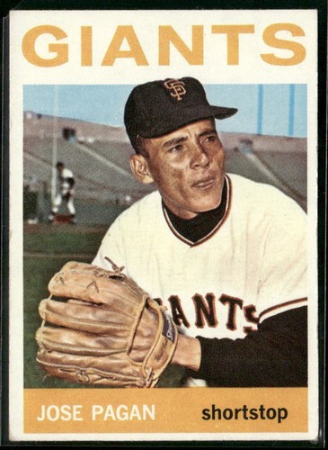 1964 Topps #123 Jose Pagan VG-VG/EX | eBay
