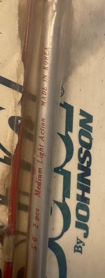 Budweiser Beer 1995 Johnson Fishing Bud Fishing Pole Rod Sealed Package ...