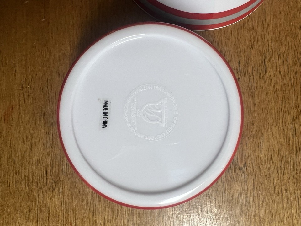 University Of Arkansas Razorbacks Bowl Set- Licensed Collegiate Logo- 3 ...