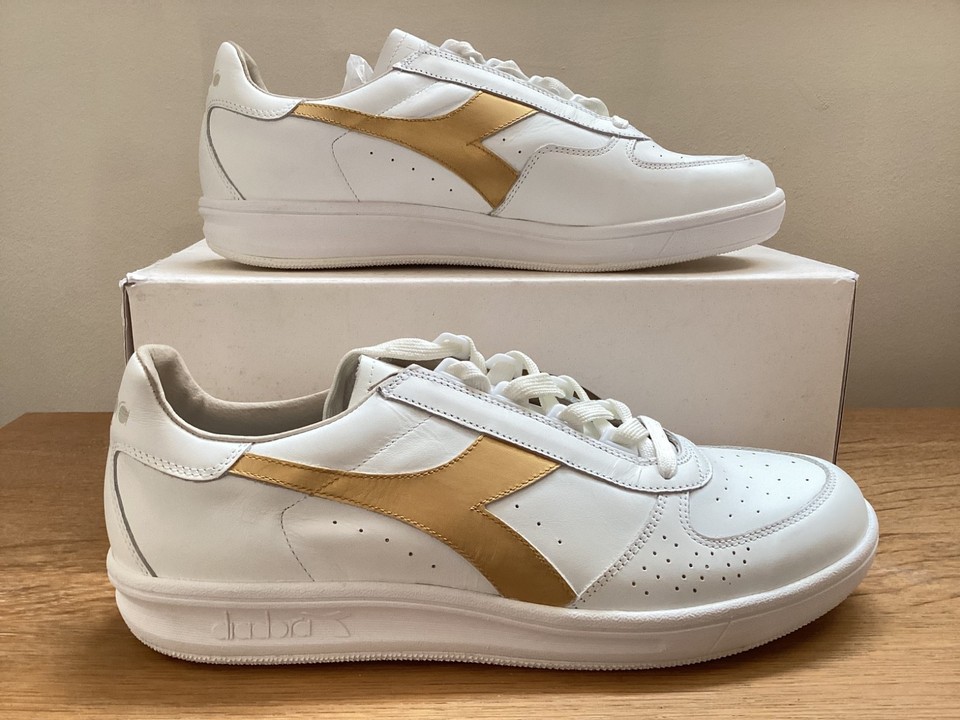 Diadora Borg Elite Heritage Italia Sport - Custom Gold - UK 11 | eBay UK