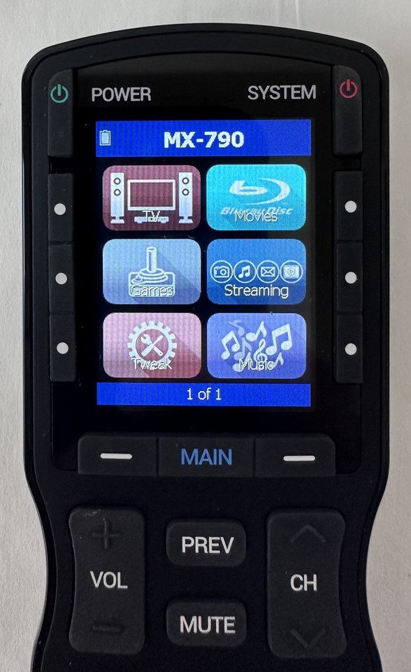 URC MX-790 Universal RF Remote Control OB | eBay