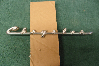 Used 1954 Custom Imperial "Chrysler" script 1541494 | eBay