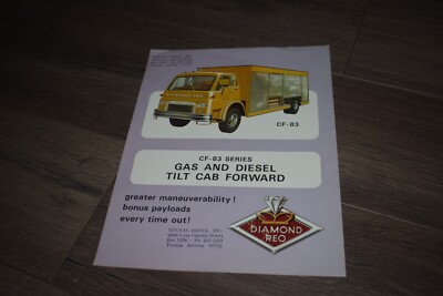 Diamond Reo CF-83 series tilt cab forward medium duty truck sales ...