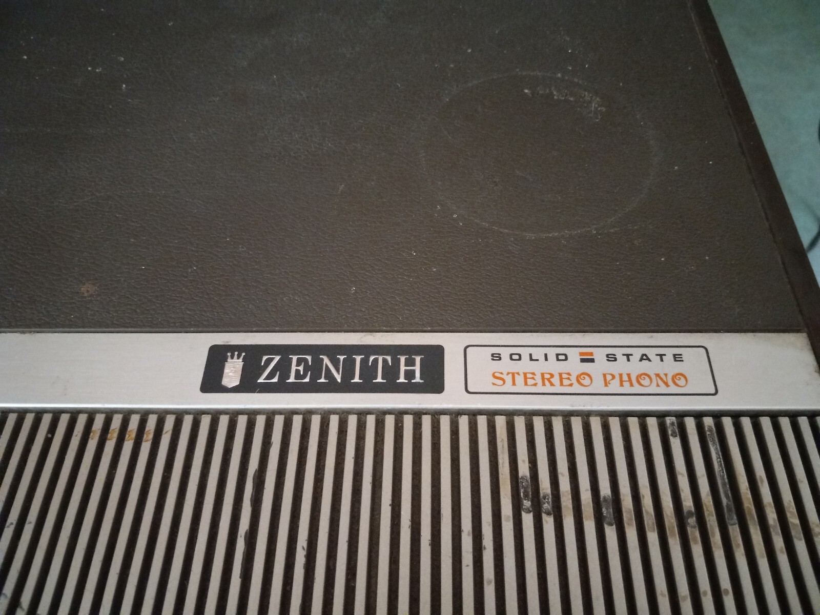 Vintage Zenith Solid State Phono FOR PARTS OR REPAIR! | eBay