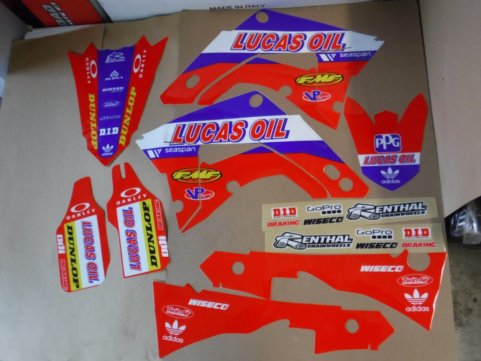 POLISPORT RACING RESTYLE GRAPHICS HONDA CR250 CR250R 2002-2007 for ...
