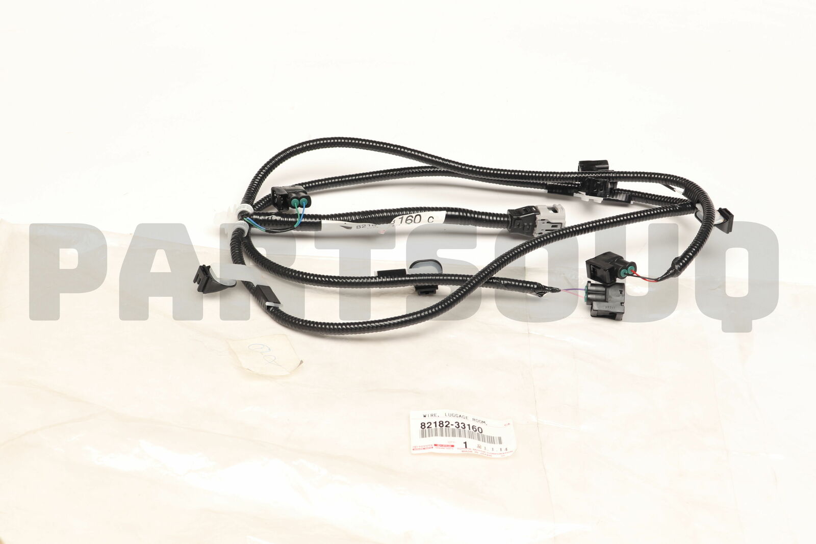 8218233160 Genuine Toyota WIRE, LUGGAGE ROOM, NO.2 82182-33160 | eBay