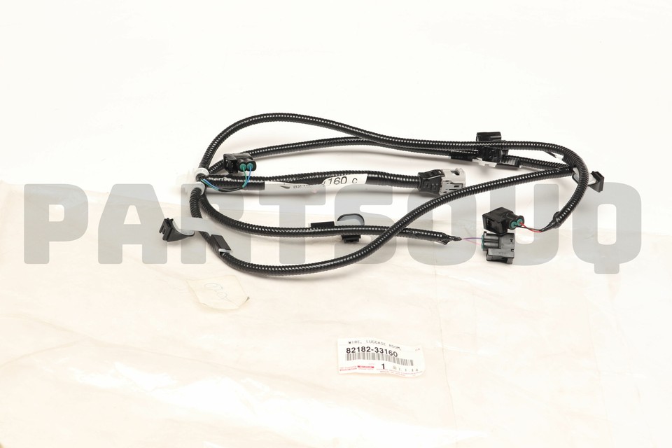8218233160 Genuine Toyota WIRE, LUGGAGE ROOM, NO.2 82182-33160 | eBay