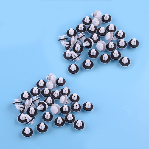 60x Car Door Panel Trim Fastener Clips Fit For Mercedes Benz R129 W202 ...