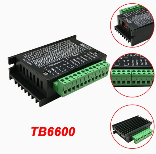 TB6600 Microstep Driver 4.0A 9V-42V DC 42/57 CNC Nema Stepper Motor ...