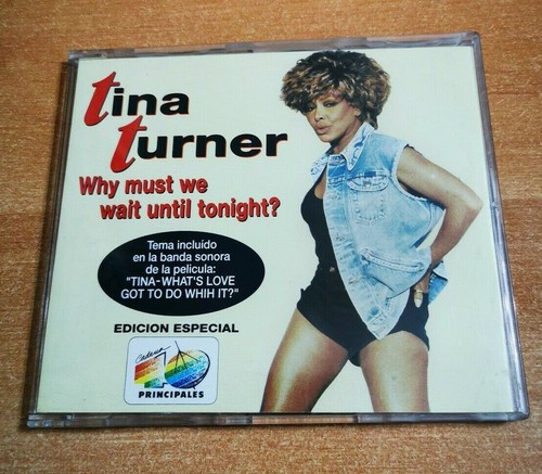 TINA TURNER Why must we wait until RAREST SPANISH PROMO CD SINGLE 40 ...