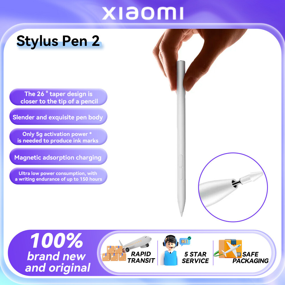 New Original Xiaomi Stylus Pen 2 Smart Pen For Xiaomi Pad 5 Pad 5 Pro ...