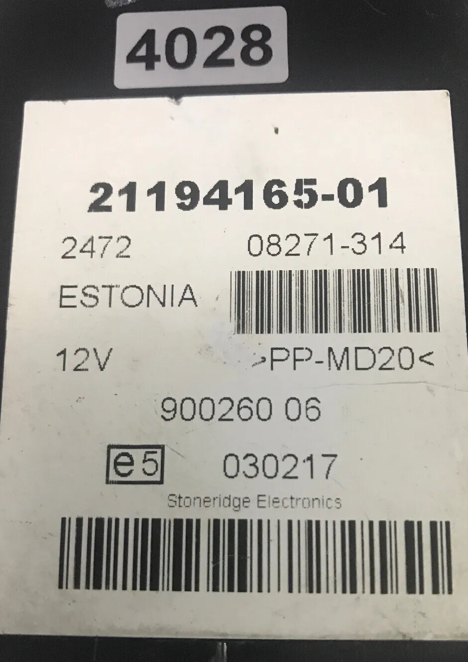 Volvo Vnl Transmission Dash Control Module Unit 21194165-01 | eBay