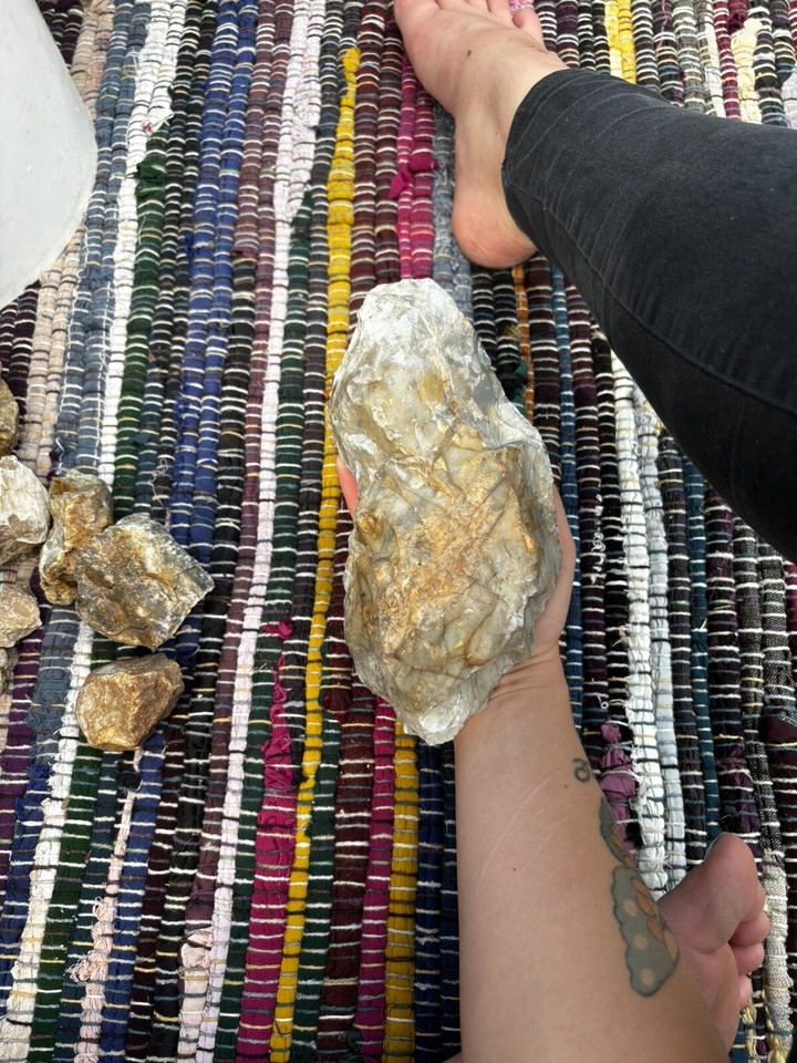 6 LBS (2"-4 1/2" L) TN Creek Natural Chert Rocks Knapping Capping ...