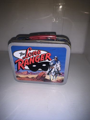 Vintage The Lone Ranger Mini Tin Lunch Box 2001 Cheerios 60th ...