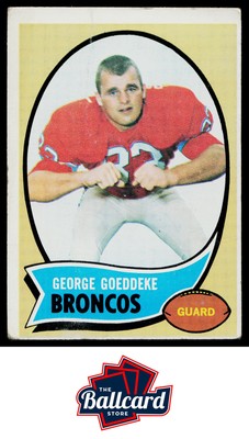 1970 Topps #257 George Goeddeke | eBay
