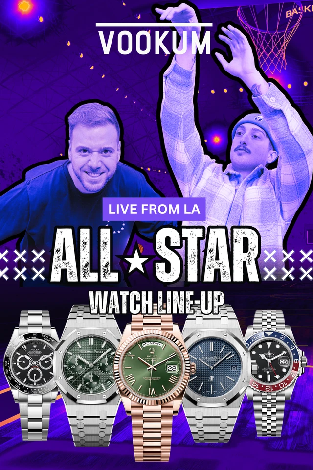 VOOKUM Live Auction - Luxury Watches at $1 - Rolex, Omega, Tudor - 1M ...