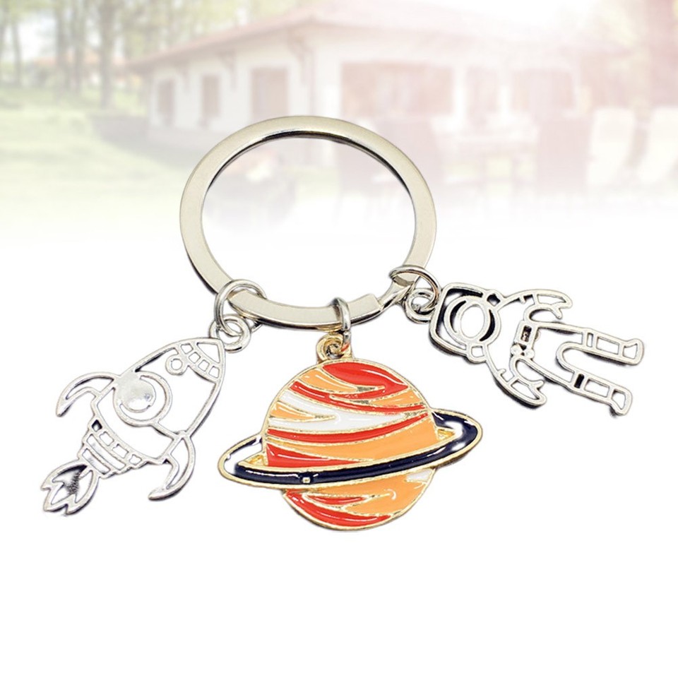 Space Key Chain Charms Cute Keychains Creative Astronaut Pendant | eBay UK