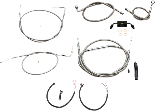 LA SS 15-17 Handlebar Controls Kit w ABS Harley Iron 883 14-22 | eBay