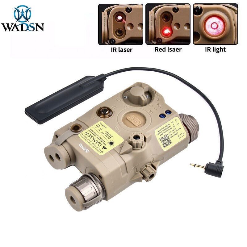 Tactical Hunting PEQ15 UHP infrared IR illuminator Green Red Laser ...