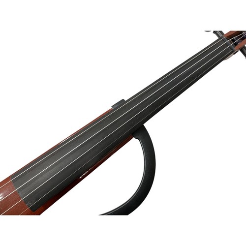 YAMAHA SV-120 Electric Silent Violin w/case Brown With Accessories ...