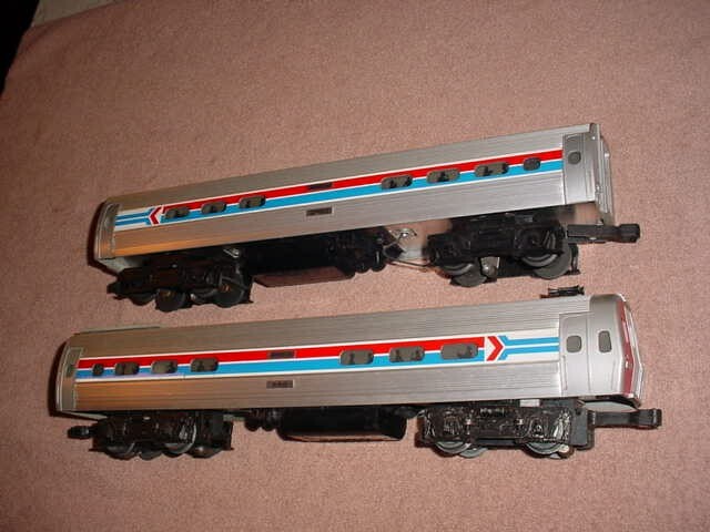 Williams /MTH Amtrak Metroliner Electric Car # 2883 + # 880 MOTORIZED ...