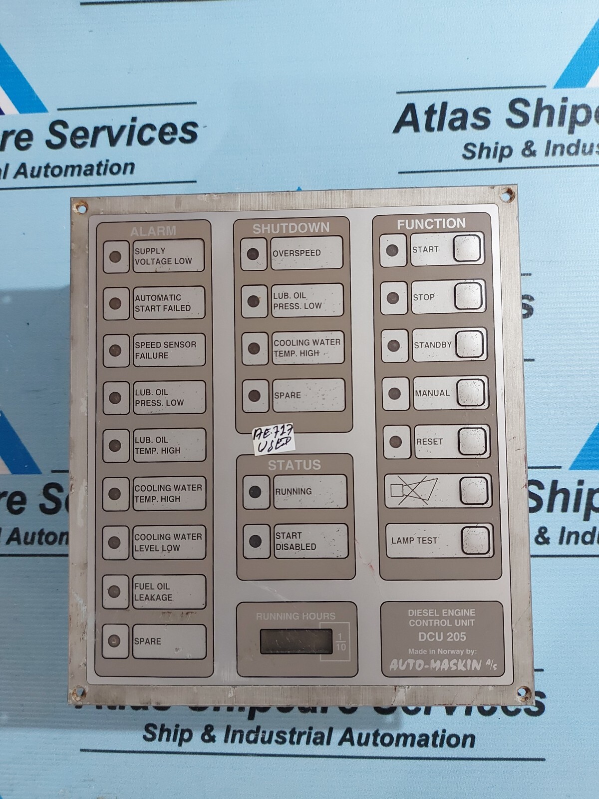 AUTO-MASKIN DCU 205 DIESEL ENGINE CONTROL UNIT | eBay