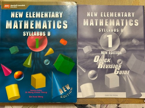 Singapore Math New Elementary Mathematics Syllabus D 1 Textbook ...