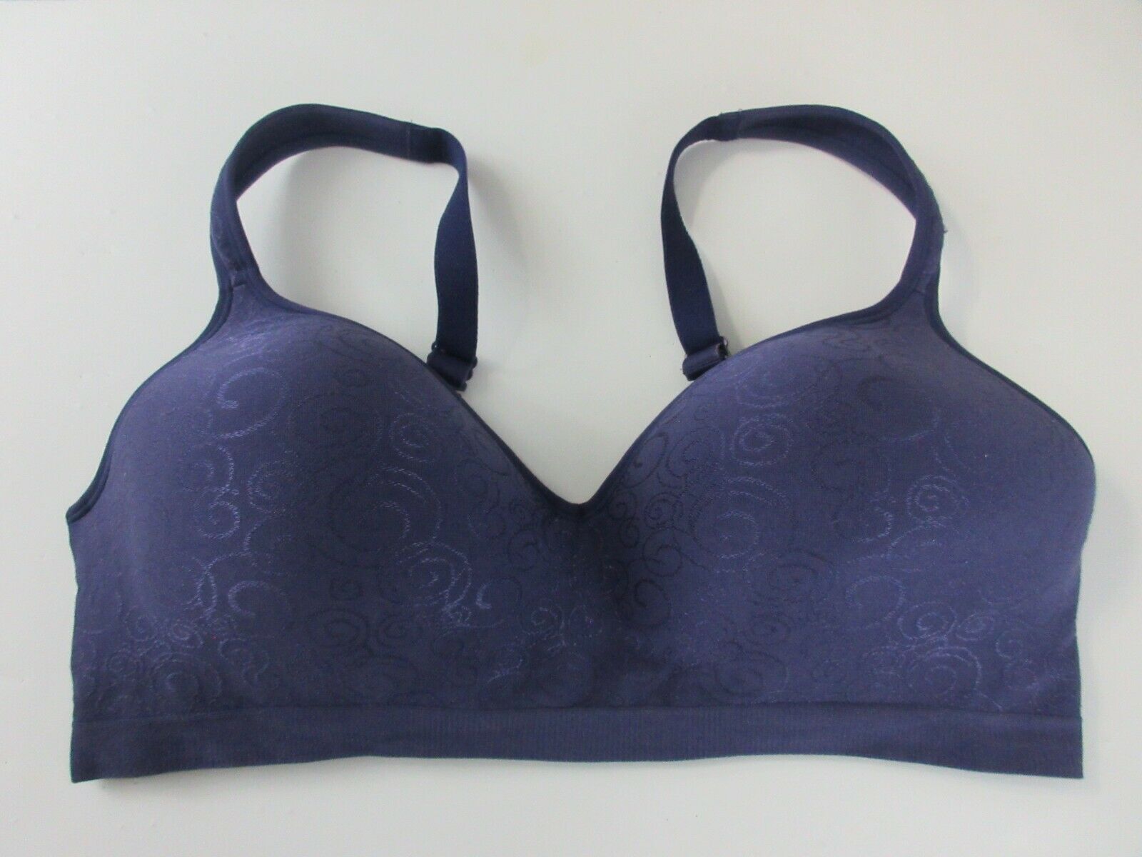 New Bali Comfort Revolution Wirefree Bras 3463 timeless Pur Swirl Size ...