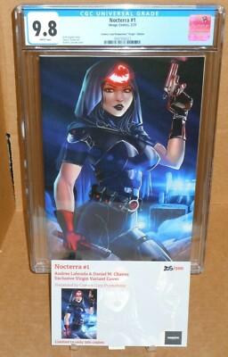 Nocterra #1 CGC 9.8 Image Comics Exclusive Virgin Variant Press Run ...