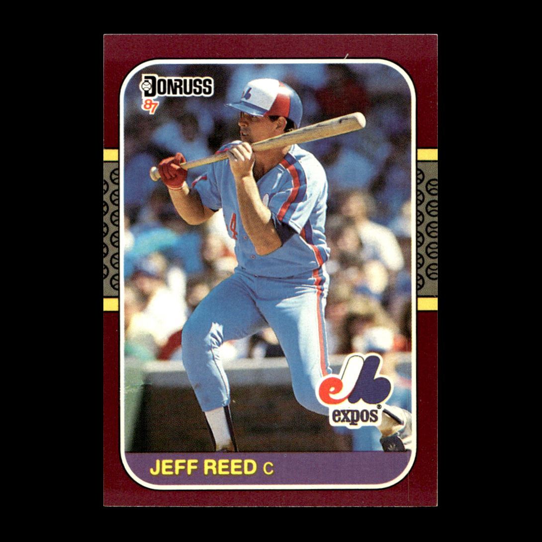 Jeff Reed 1987 Donruss Opening Day Montreal Expos #92 R319A 43 | eBay