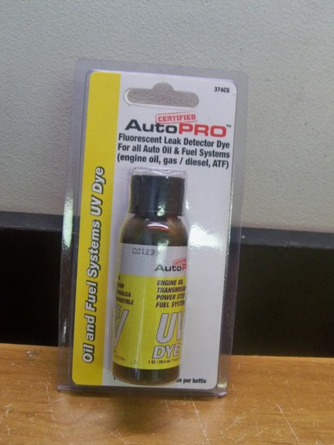 Interdynamics Certified Auto Pro Oil and Fuel Systems UV Dye 1 Oz ...