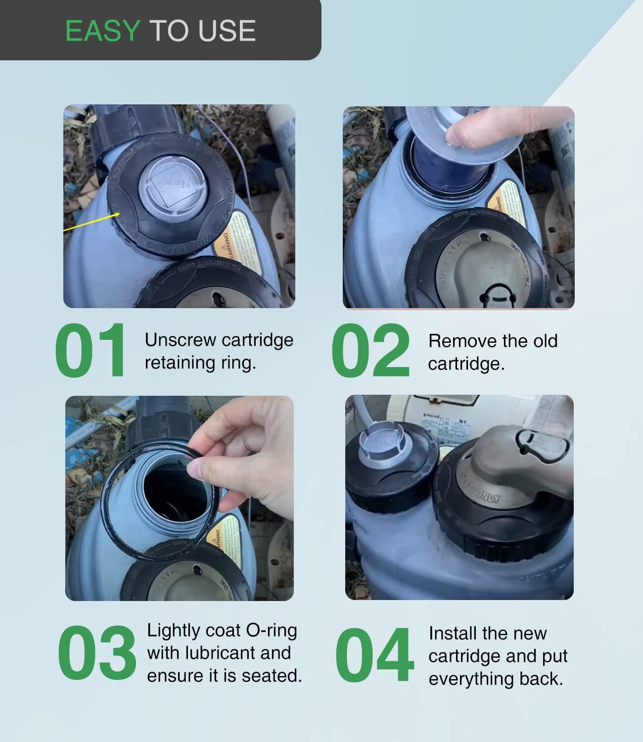 For Zodiac Nature 2 W28000 DuoClear Fusion 25 Replacement Mineral ...