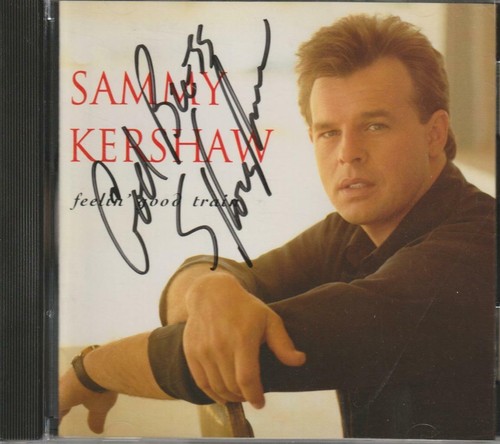 SAMMY KERSHAW HAND SIGNED AUTOGRAPHED CD "FEELIN GOOD TRAIN" | eBay