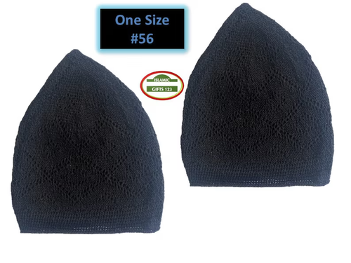 Muslim Hat Kufi Black Cap Taqiya Takke 6 Pcs | eBay
