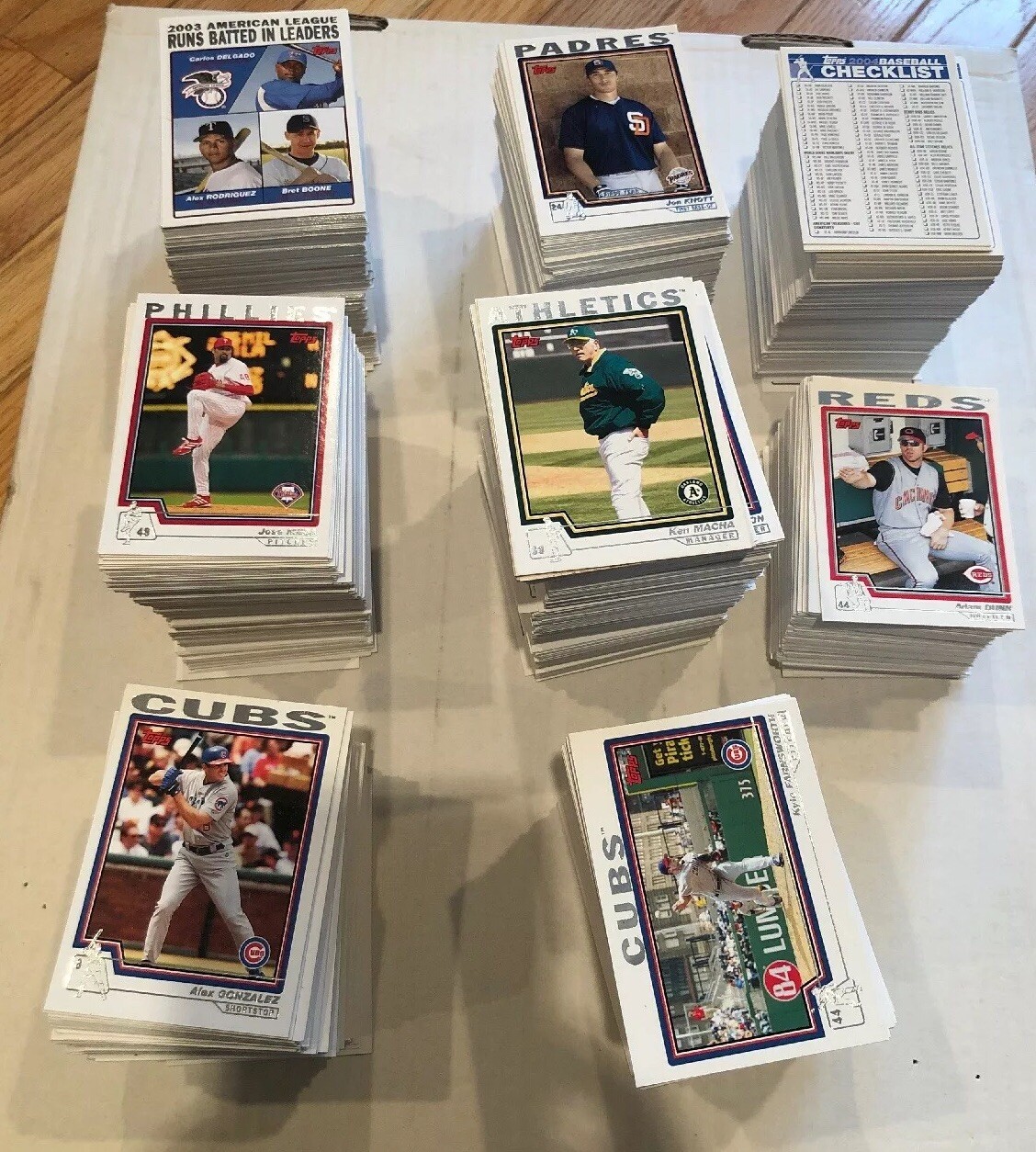 2003 2004 2005 2006 2007 Topps Baseball Cards Complete Your Set Lot U ...