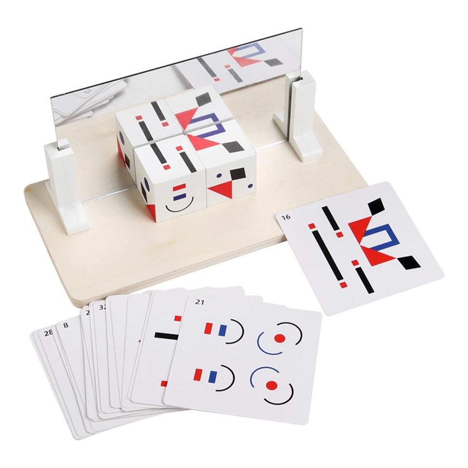 Face Change Block Game Expression Puzzle Building Blocks Pattern ...