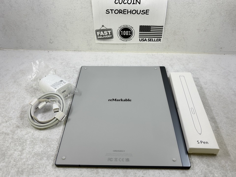 reMarkable 2 Paper Tablet Bundle w/ Generic Marker 10.3" RM113 - Gray ...