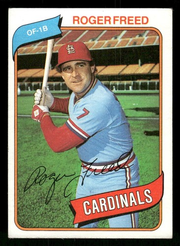 1980 Topps Roger Freed #418 St. Louis Cardinals | eBay