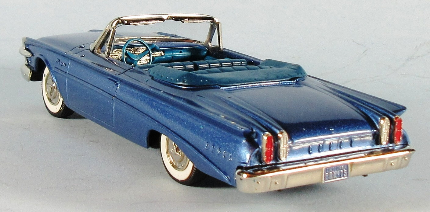 BROOKLIN 1960 Edsel Convertible (Blue Met.) 1/43 Scale Diecast Model ...
