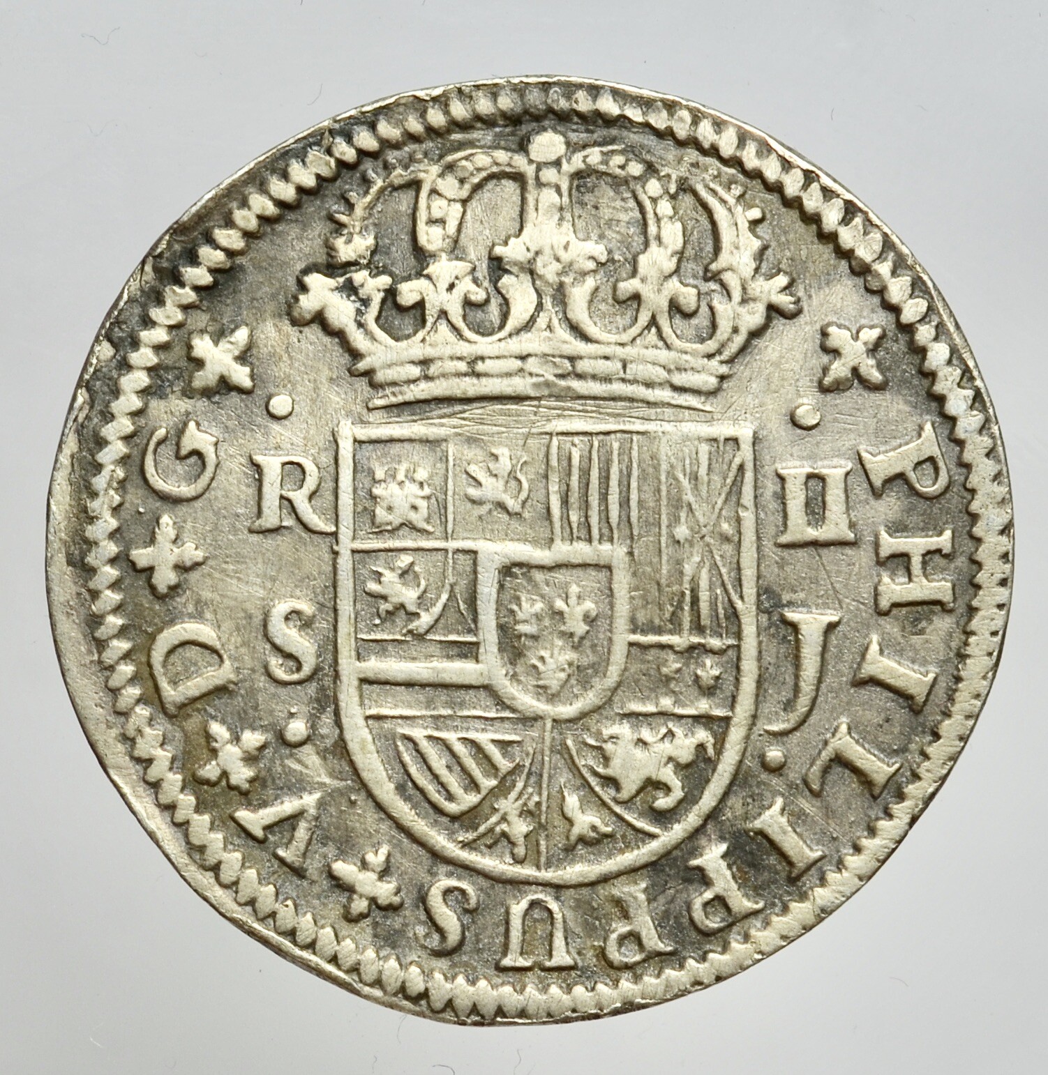 SPAGNA - SIVIGLIA -AG/ 2 REALES 1724 | eBay