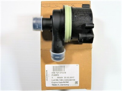 New Genuine OEM Volkswagen 059-121-012-B Auxiliary Water Pump 2011-2017 ...