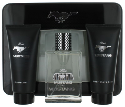Mustang by Ford for Men SET: EDT Spray 3.4oz + After Shave Balm 5oz ...