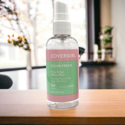 Covergirl Clean Fresh Prep & Set Water Mist Cucumber ~ NEW | eBay