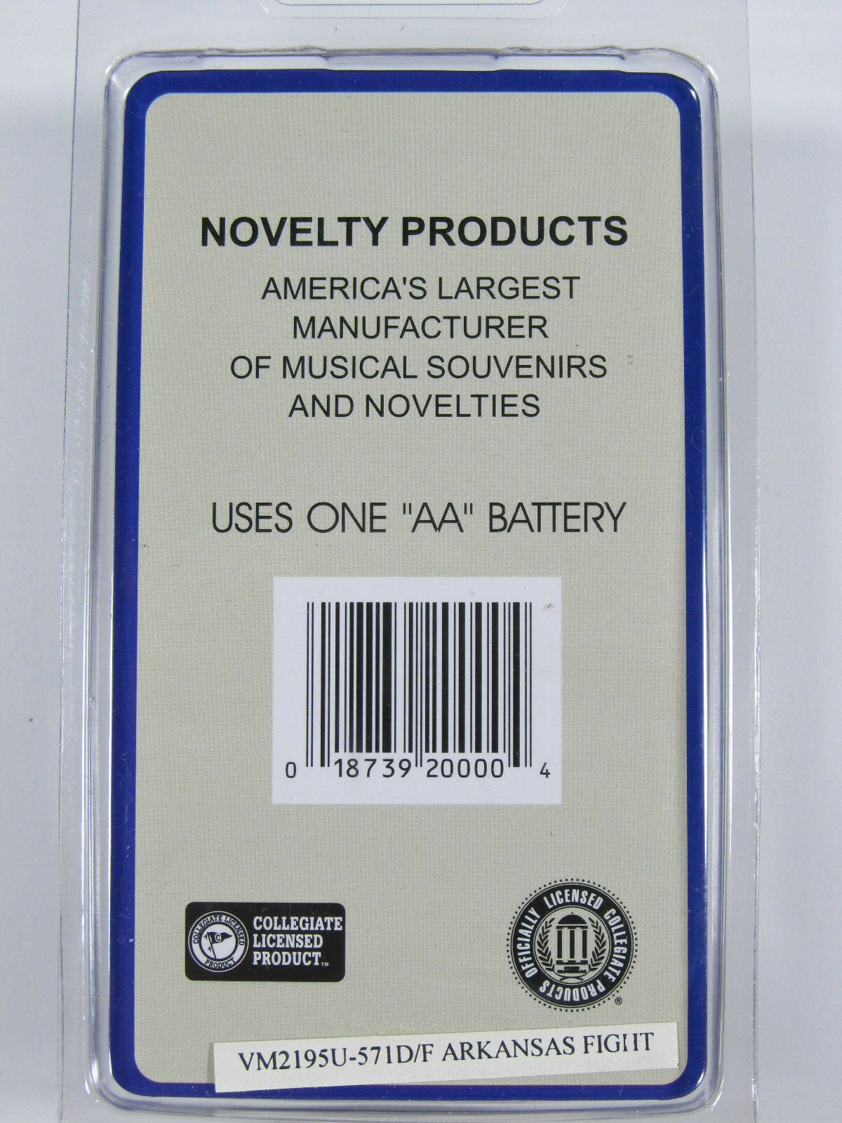 Arkansas Razorbacks MiniTravel Alarm Clock Official NCAA Licensed ...