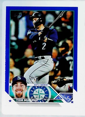 2023 Topps Update BLUE PARALLEL US289 TOM MURPHY SEATTLE MARINERS | eBay