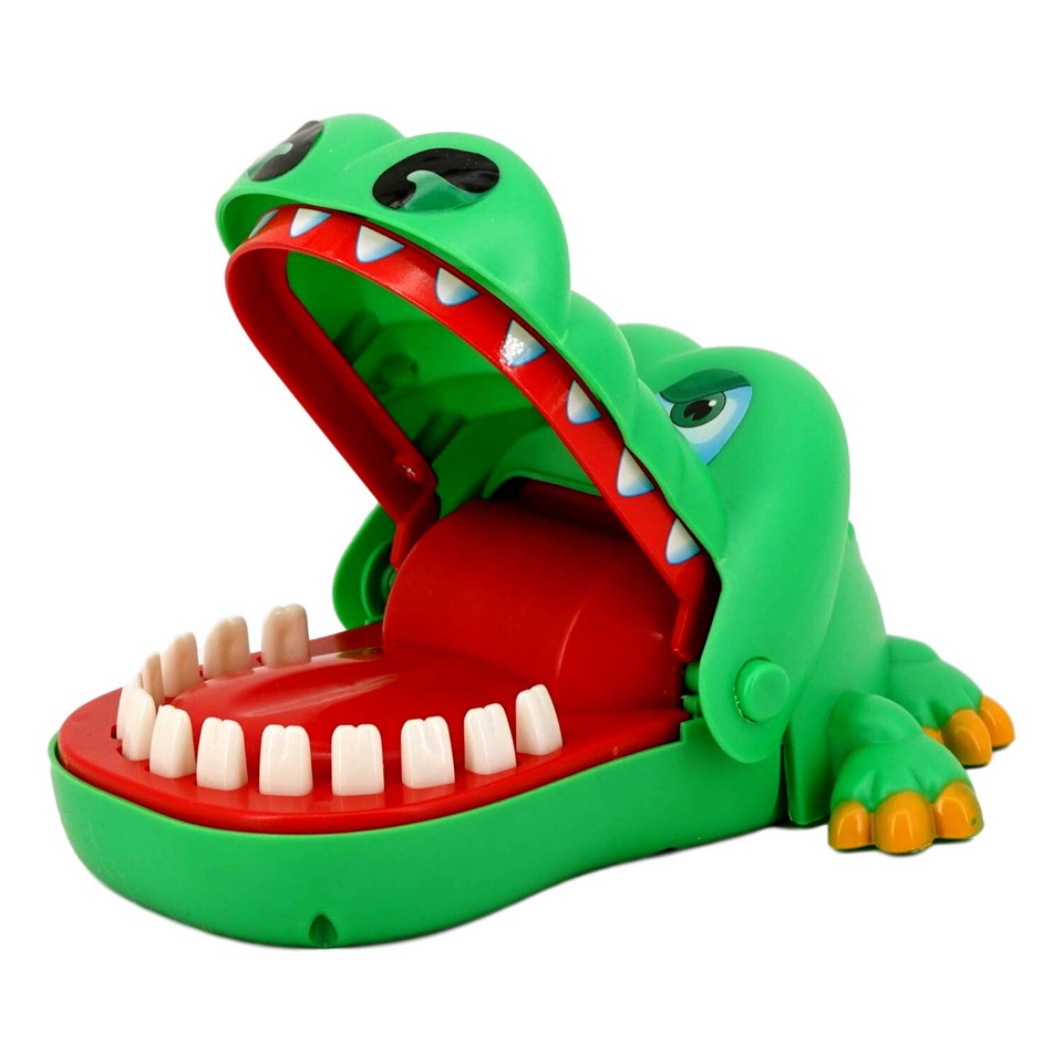 Crocodile Finger Snap Game Funny Biting Hand Dentist Tooth Toy | eBay