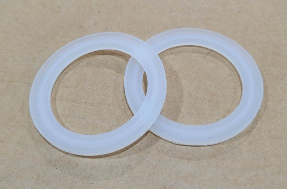 2 PACK of 2" Silicone Tri Clamp GASKET Moonshine Distilling Column ...